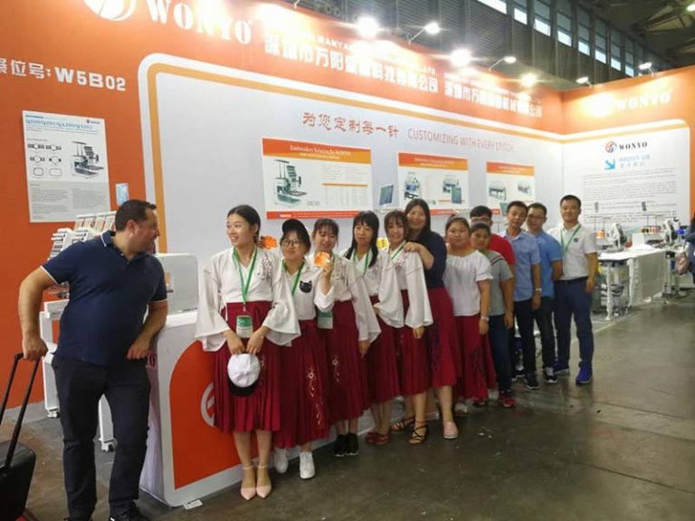 WONYO Attended Shanghai CISMA Show For Sewing And Embroidery Machinery ...